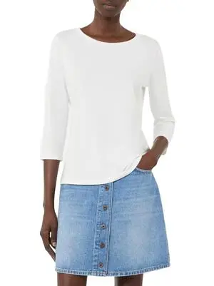 Max Mara Stretch Cotton T-shirt - White