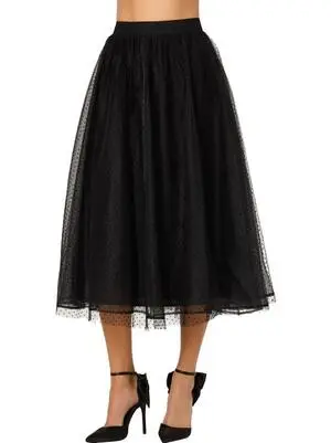 ASTR THE LABEL Lela Tulle Skirt