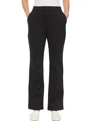 LAFAYETTE 148 NEW YORK Gates Scuba Knit Flare Leg Pants
