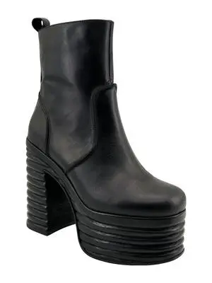ZIGI Argelia Waterproof Platform Bootie - Black