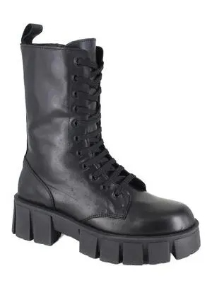 ZIGI Shainel Waterproof Combat Boots - Black