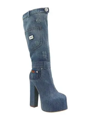 ZIGI Platform Knee High Boots