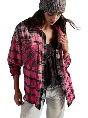 THE TALES Vintage Western Flannel - Pink