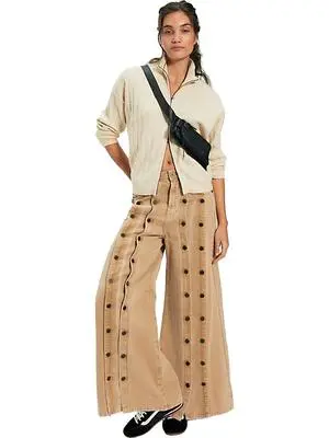 ONETEASPOON Hollywoods Wide-leg Jeans - Warm Tan