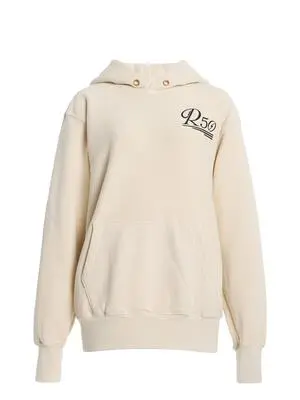 LES TIEN LES TIEN X Raoul's Cotton Fleece Hoodie Ivory