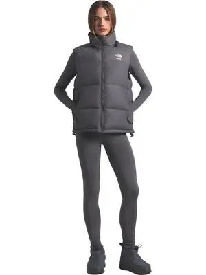 SKIMS The North Face X 1996 Nuptse Vest - Gunmetal
