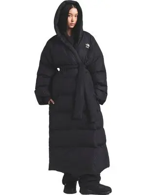 SKIMS The North Face X Nuptse Wrap Parka - Onyx