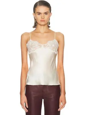 Chloé Camisole Top - Eden White