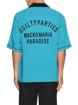 WACKO MARIA Switching Shirt - Blue
