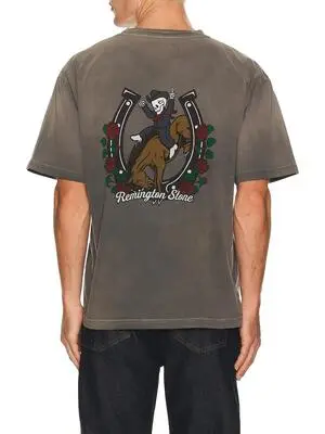 REMINGTON STONE Bad Remi Tee - Brown