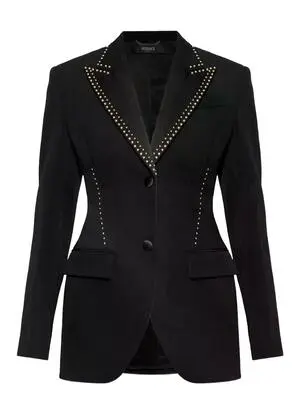 Versace Studded Blazer - Black