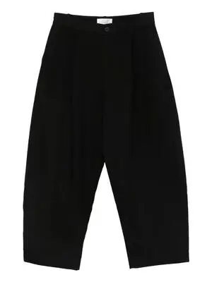 Studio Nicholson Pleated Trousers - Black