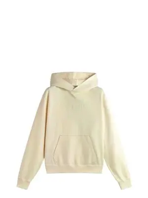 LES HÉRITIERS Logo Hooded Sweatshirt - Neutrals