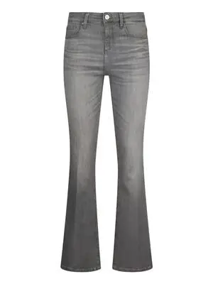Liu Jo Five-pocket High-rise Bootcut Jeans - Grey