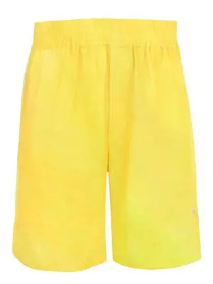 Roberto Cavalli Elastic-waistband Shorts - Yellow