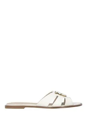 Pinko Love Birds Flat Sandals - White