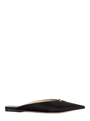TOM FORD Satin Mule - Black