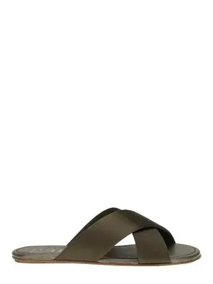 PEDRO GARCIA Pavana Crossover-strap Sandals - Green