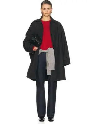 TOTEME Car Coat - Black