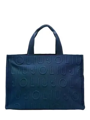 Liu Jo Medium Knit Tote Bag - Blue