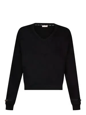 Liu Jo V-neck Sweater - Black