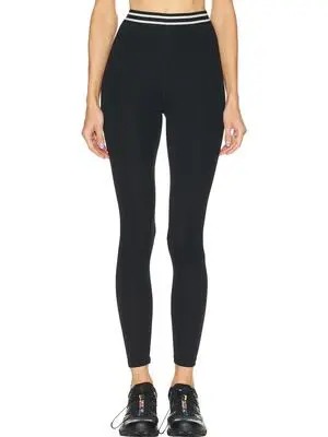 Splits59 High-waist Ribbed Leggings - Black
