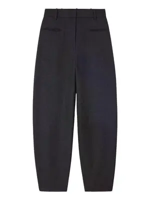 GANNI GANNI Logo-Patch Trousers
