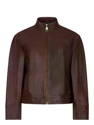 Liu Jo Leather Jacket - Brown