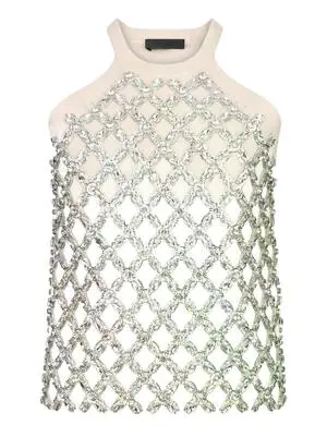Liu Jo Embellishment Top - Neutrals