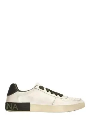 Dolce & Gabbana Lace-up Sneakers - White