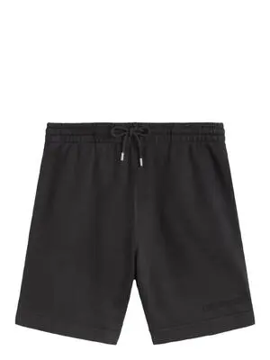 LES HÉRITIERS Logo Shorts - Black