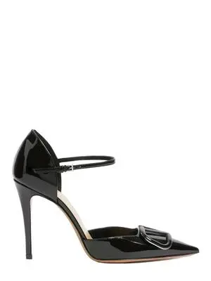 Valentino Garavani Vlogo Heeled Pumps - Black