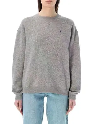 Polo Ralph Lauren Crew-neck Pullover Sweater - Grey