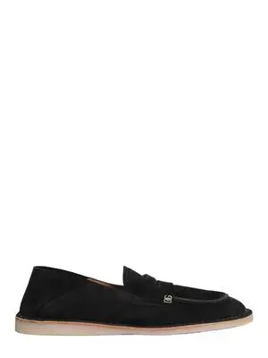 Dolce & Gabbana Logo-plaque Loafers - Black