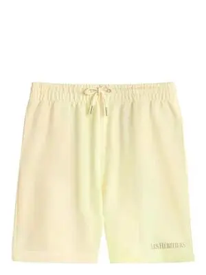 LES HÉRITIERS Logo Shorts - Yellow