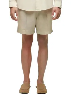 OSKLEN Linen Bermuda Shorts
