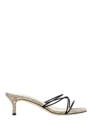 Manolo Blahnik Ninfemu 50 Sandal - Black