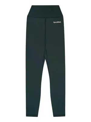 SPORTY & RICH Logo Performance Trousers - Green