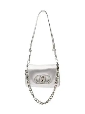 LIU JO LIU JO Lapuffy Nappa Effect Chain Bag