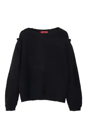 424 Baby Bouclé Sweater - Black