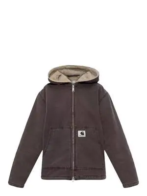 Carhartt Work In Progress Zip-up Hooded Jacket - Brown