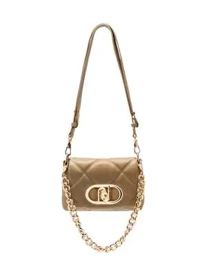 Liu Jo Quilted Monogram Shoulder Bag - Neutrals