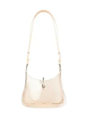 Rabanne Small Transparent Ring Bag - Pink