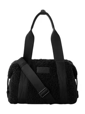 Dagne Dover Landon Small Convertible Carryall Tote - Onyx Shearling