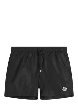 Moncler Nylon Swim Shorts - Black
