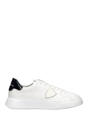 Philippe Model Leather Trainers - White