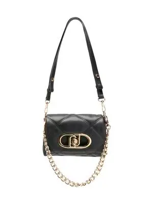 Liu Jo Quilted Bag With Detachable Strap - Black