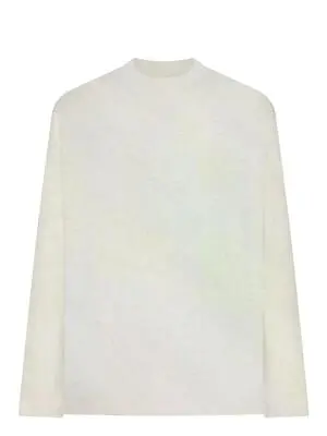 Fear Of God Logo Long-sleeves T-shirt - Neutrals