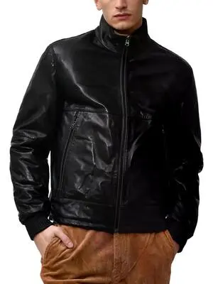 POCHE PARIS Zip-up Jacket - Black
