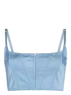 Anna October Cropped Top - Blue